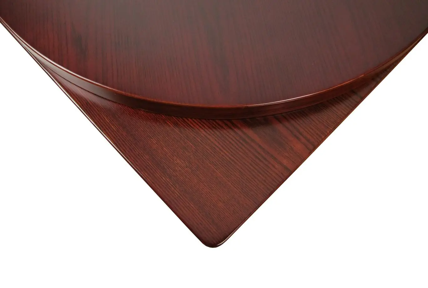 H&D Commercial Seating VT3072-DM 30"x72" Veneer Wood Table Top w/ Dark ...