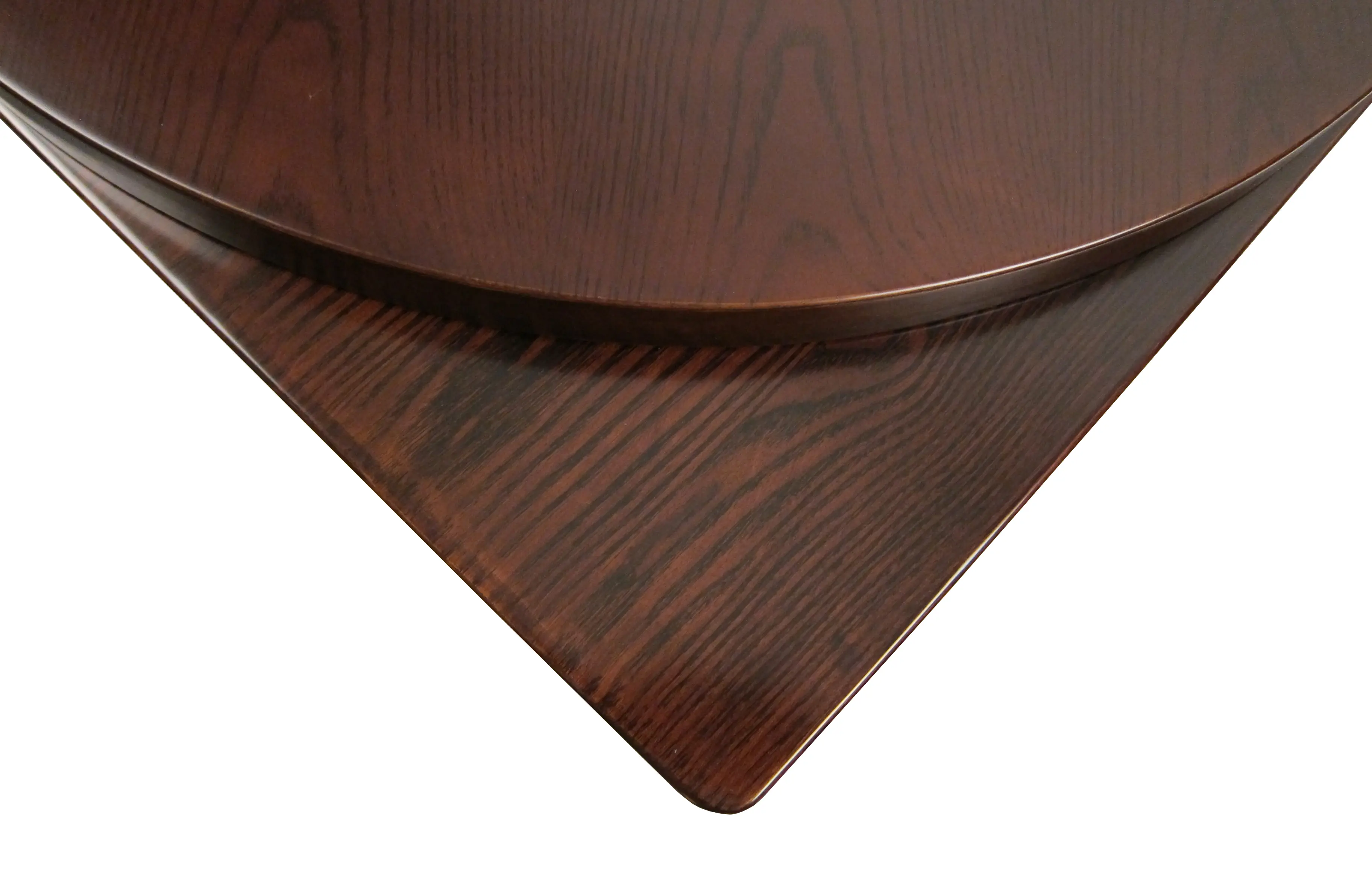 H&D Commercial Seating VT3072-W 30"x72" Veneer Wood Table Top w/ Walnut ...