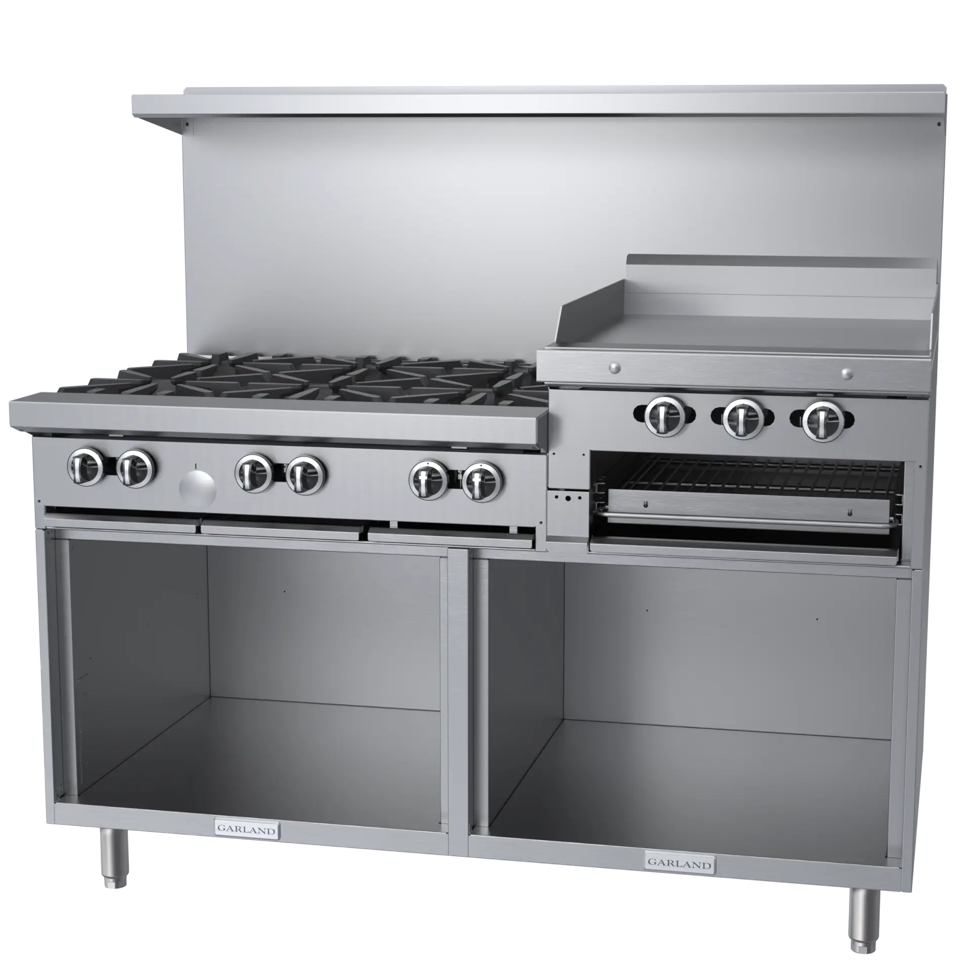 Garland G60-6R24SS G Starfire Pro Series Restaurant Gas Range 60"
