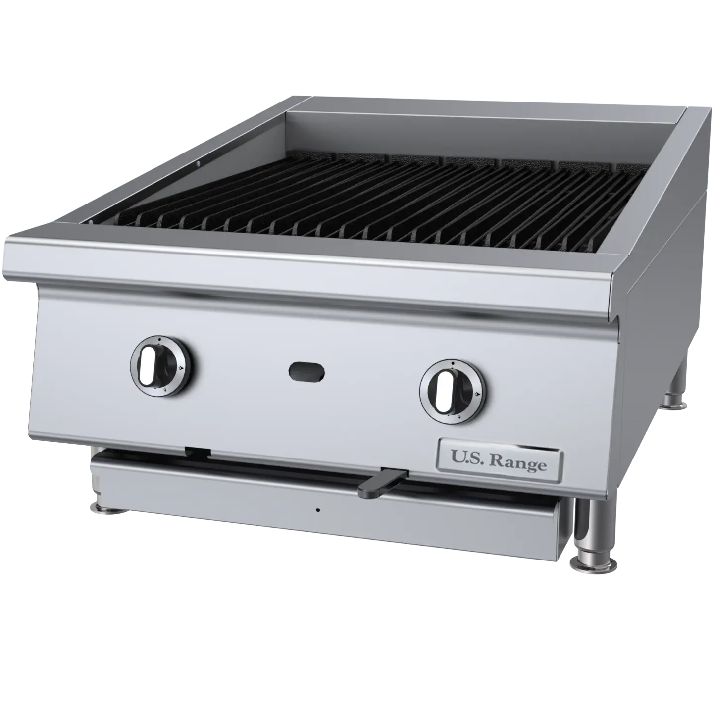 Garland UTBG24-AB24 24" US Range Heavy Duty Countertop Gas Charbroiler