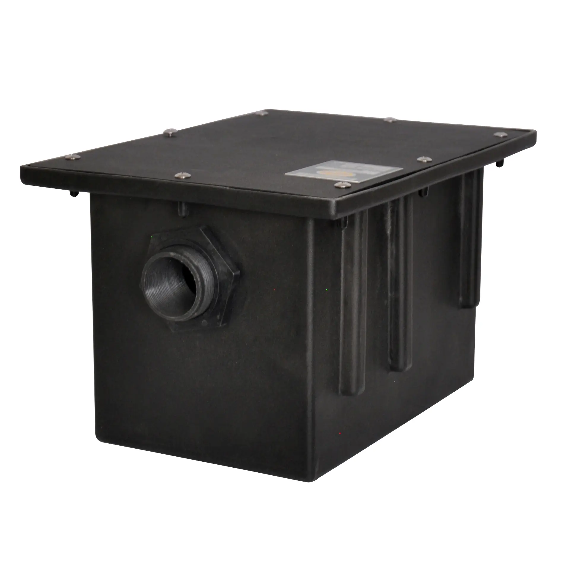 BK Resources PGT-14 14 lb Plastic Grease Trap Interceptor 7 Gallons Per ...