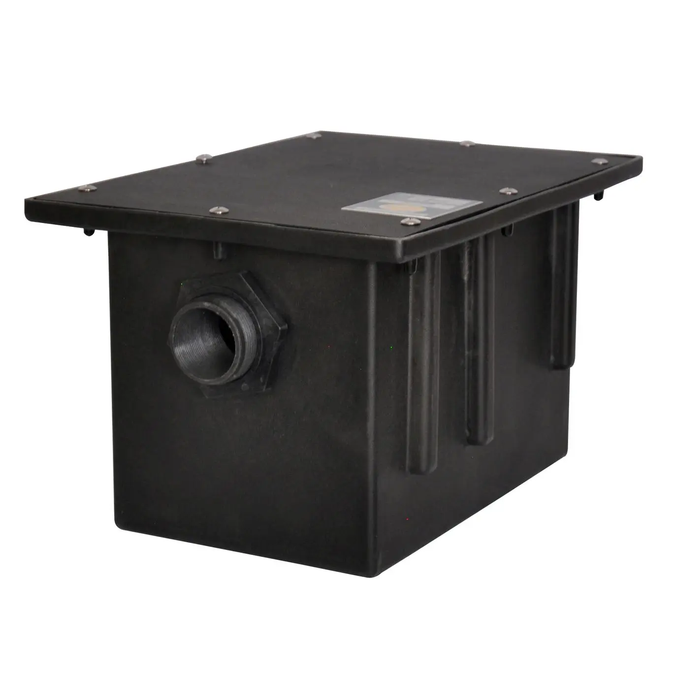 BK Resources PGT-70 70 lb Plastic Grease Trap Interceptor 35 Gallons ...