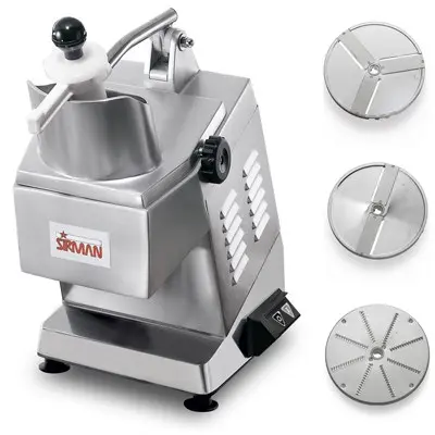 Sirman USA TM A 3 Continuous Feed Operation Electric Food Processor 3/4 HP