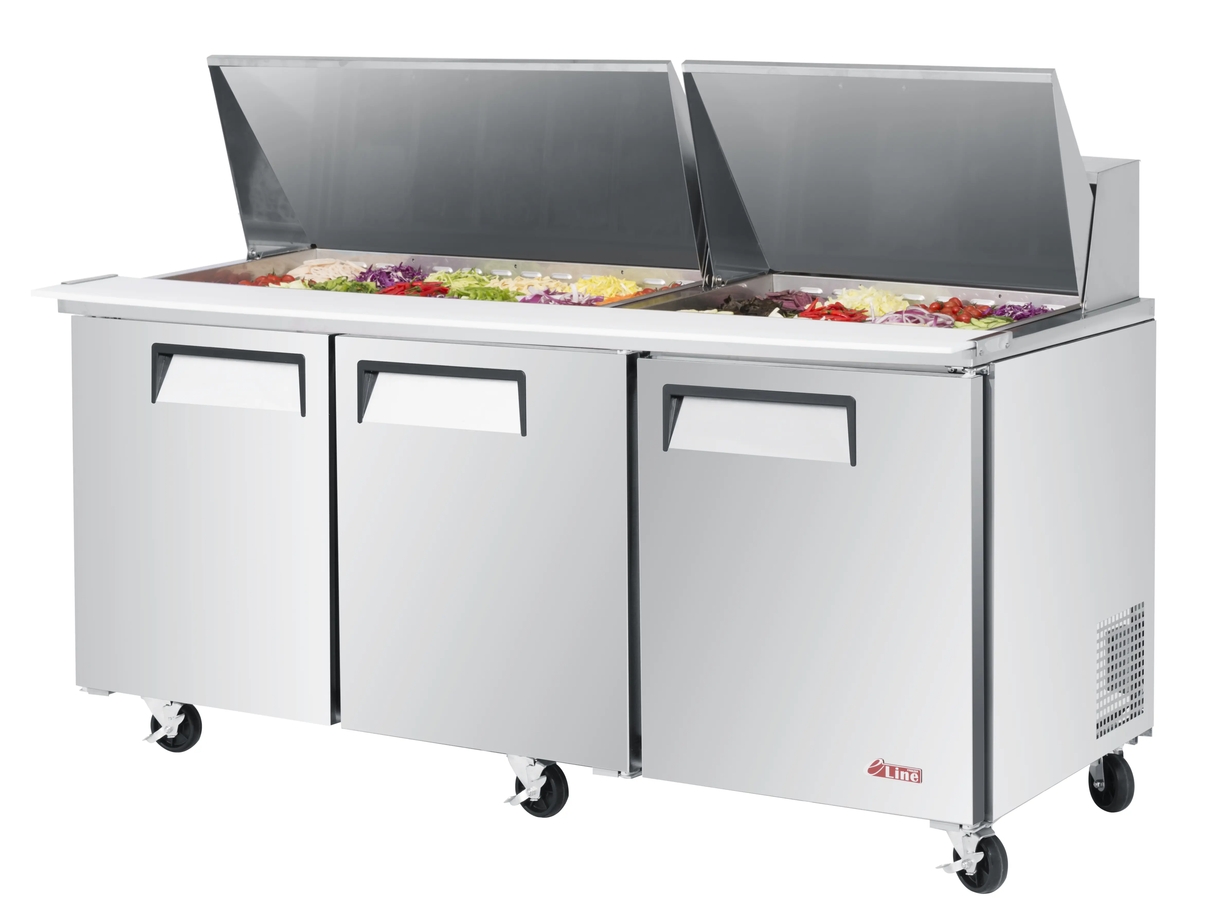Turbo Air EST-72-N E-Line 72" Refrigerated Sandwich Prep Unit | SUB