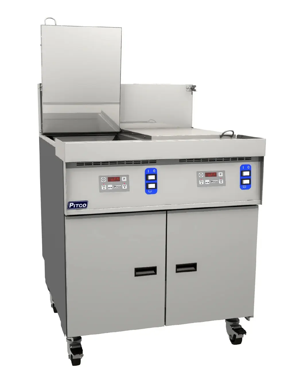 Pitco SRTG14-2-GM Dual Pot 35 Gallon Gas Rethermalizer | ACityDiscount