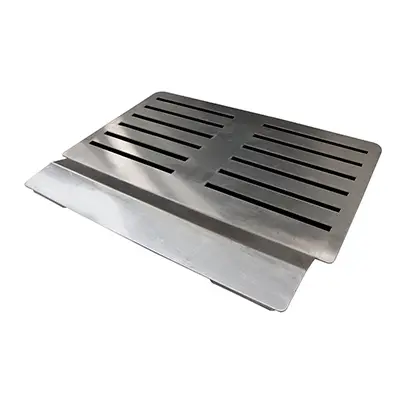 BK Resources GCP-3 18" Stainless Large GrillCook Pro Upright Shelf Stand