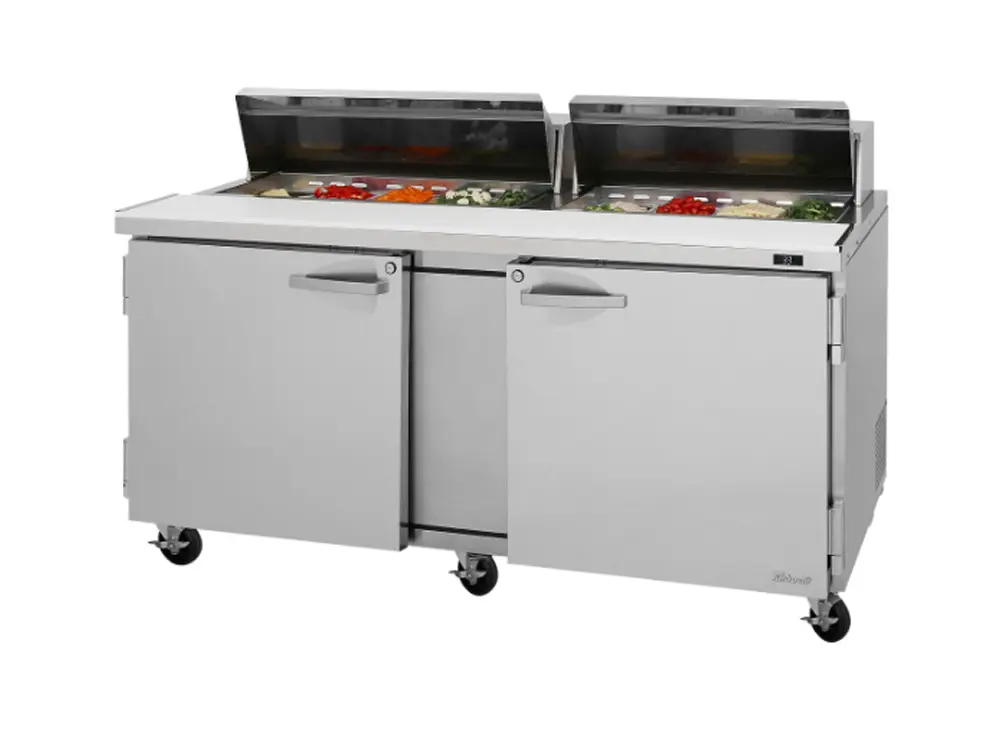 Turbo Air PST-72-N(-AL) PRO Series 72" Sandwich/Salad Prep Cooler w ...