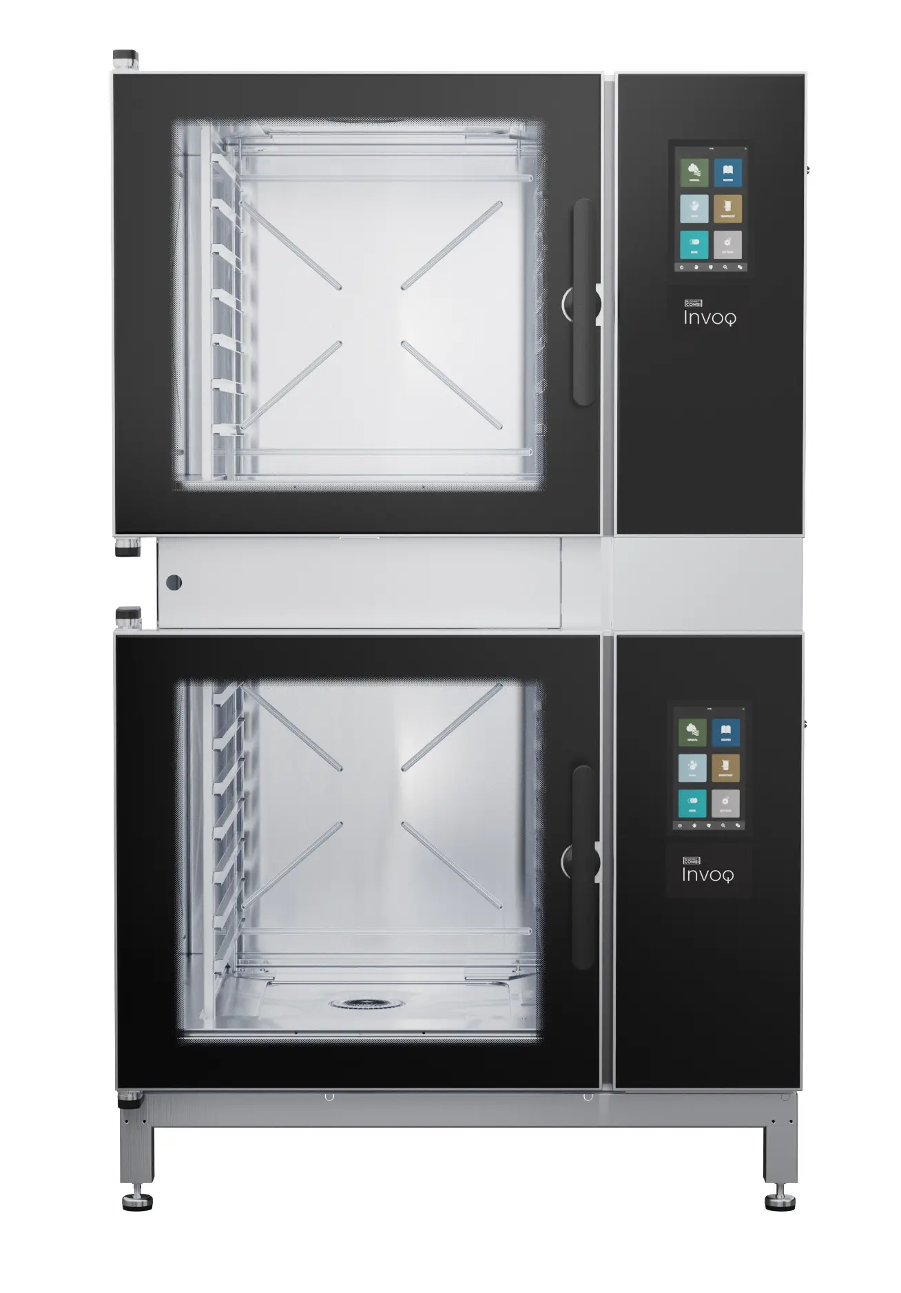 Blodgett INVOQ 62BE/62BE Programmable Double Stack 7-Pan Electric Combi ...