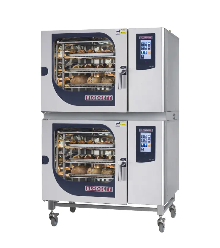 Blodgett BLCT-62-62G Programmable Double Stack 5-Pan Gas Combi Oven ...