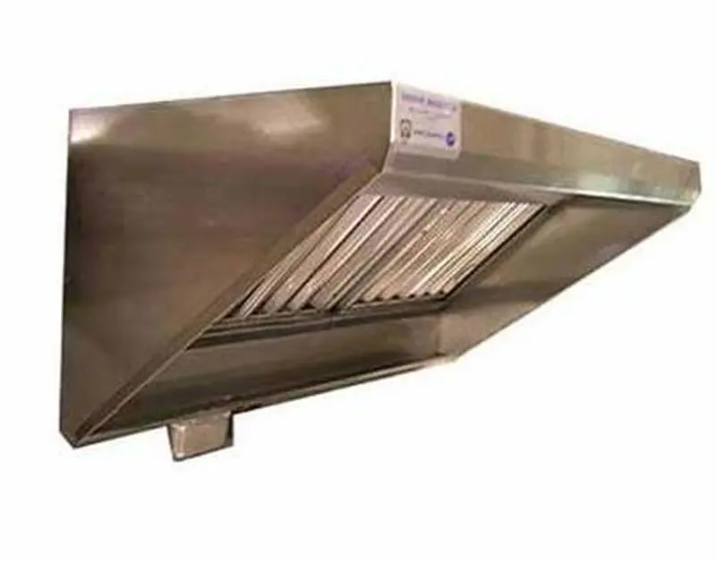 Superior Hoods CSS30-4-84 7 Ft Stainless Steel Concession Range Grease ...