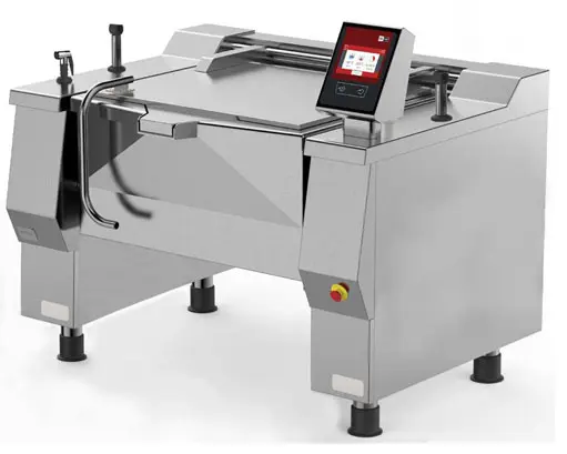 FireX UDBRG058CV1 Betterpan 58 Gallon Gas Tilting Skillet / Braising Pan