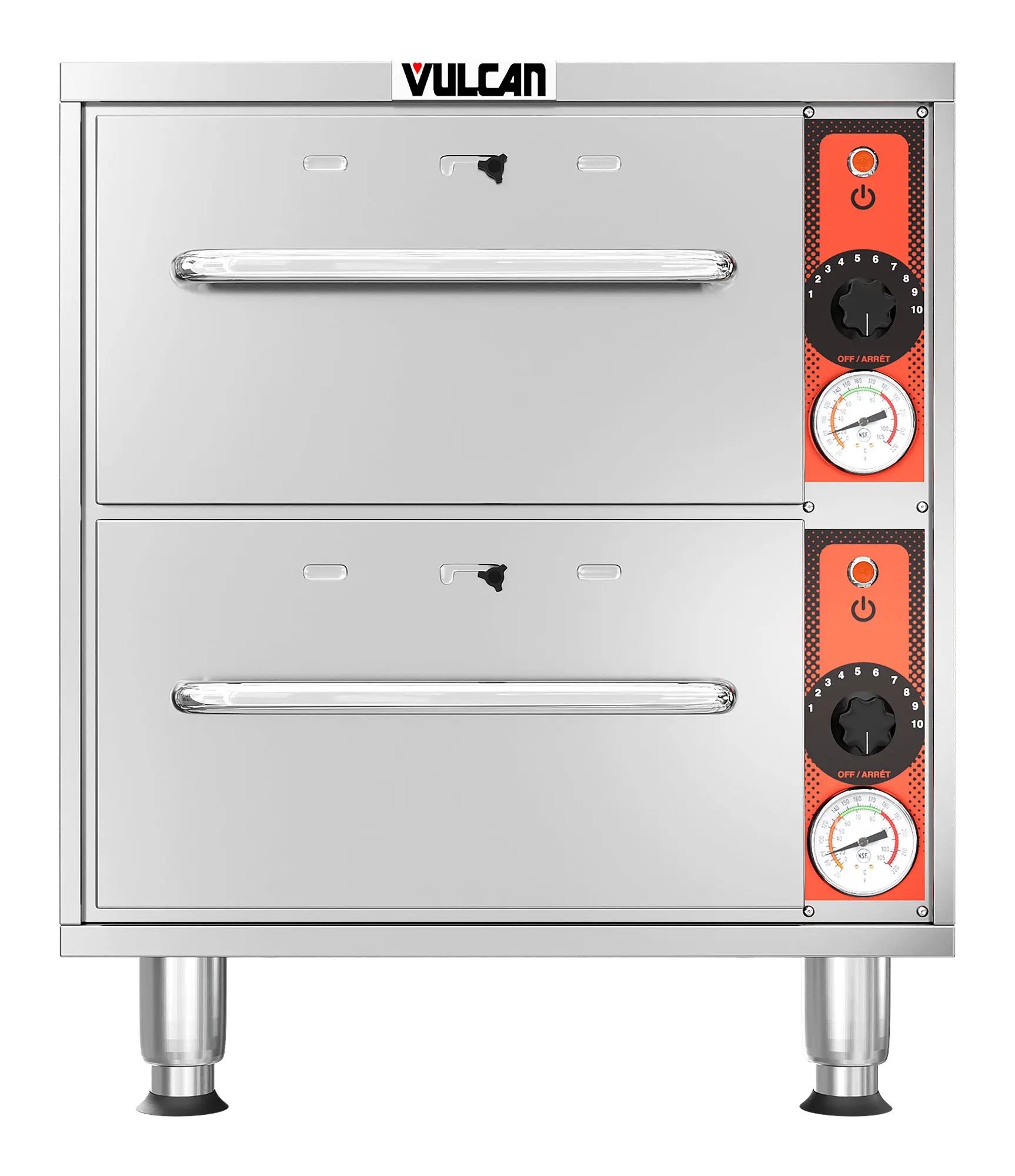 Vulcan VSL2 Slim-Line Free Standing Double Pan Warming Drawer