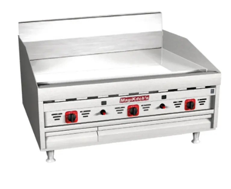 Magikitch'n MKG-24-E 24" Countertop Gas Griddle w/ Electric ...