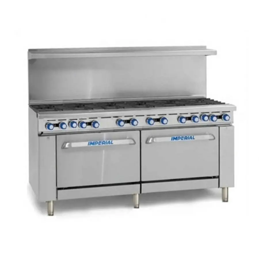 Imperial IR-12-C-XB Pro Series 72" Gas (12) Burner Range w/ 1 ...