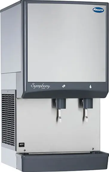 Follett 50CI425A-L Symphony Plus™ Countertop Ice & Water Lever Action ...