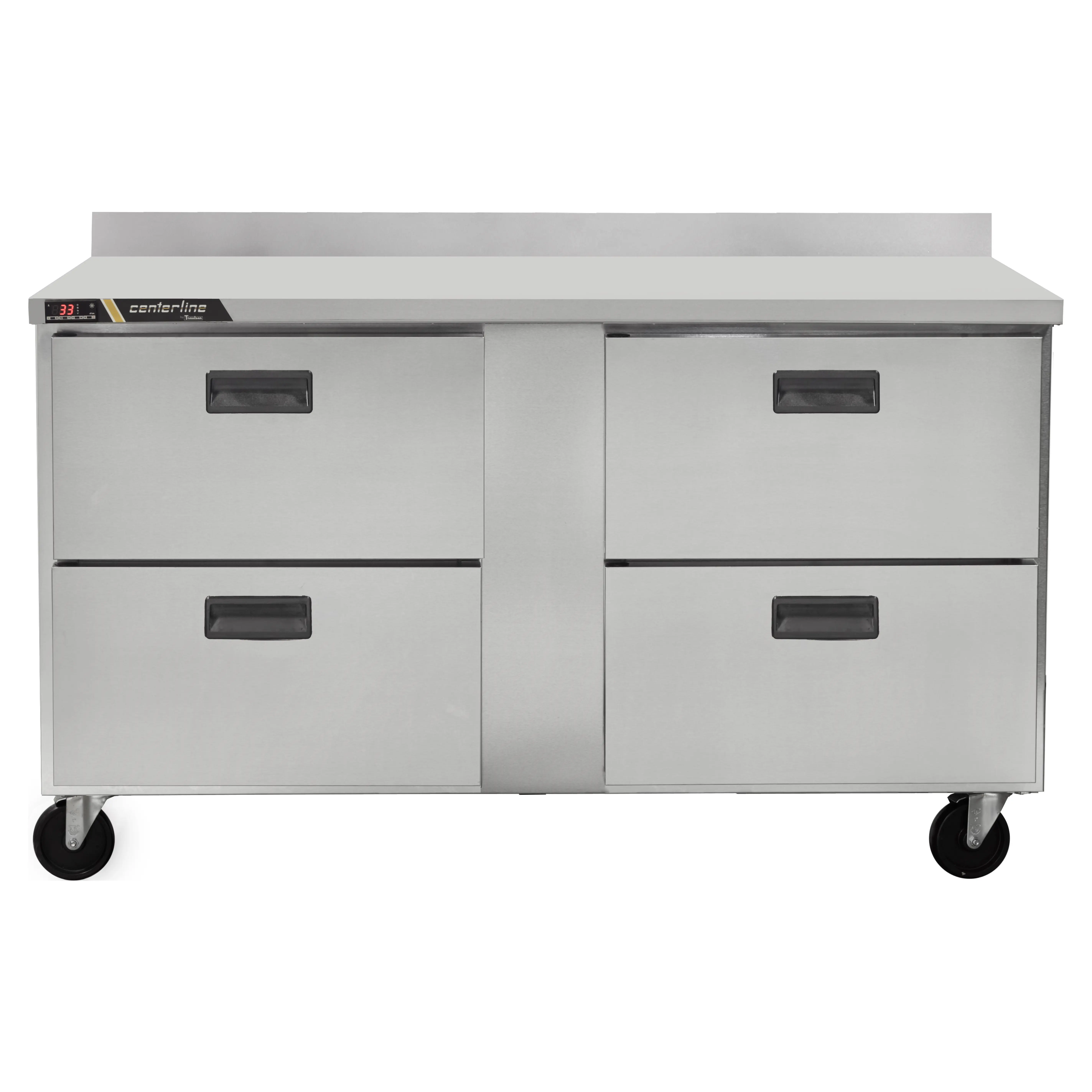 Traulsen CLUC-60F-DW-WT Centerline 60" 4 Drawer Work Top Freezer