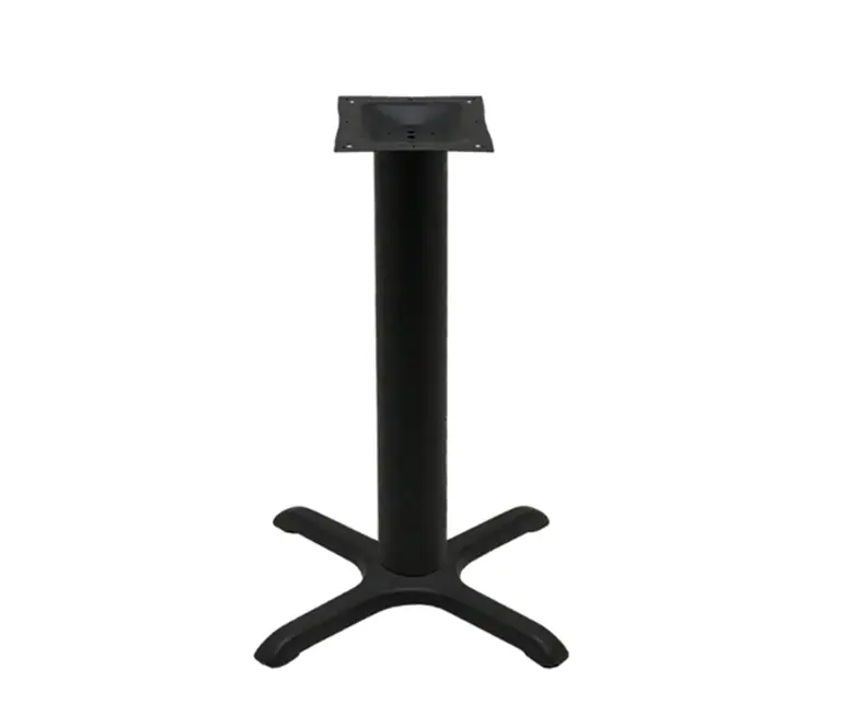 Oak Street Manufacturing B22-4-STD 22" x 22" Standard Height Table Base ...