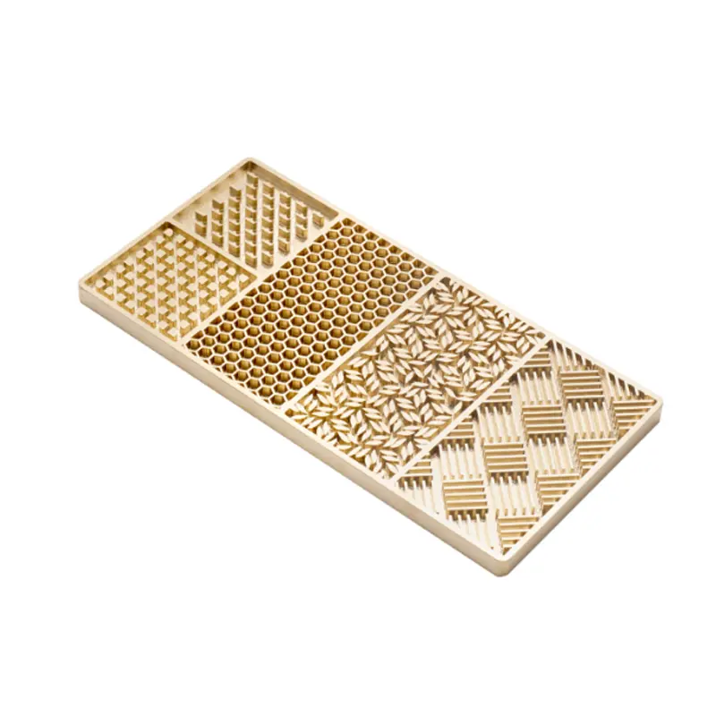 Krowne KDP1-48 Brass Ice Design Plate w/ 6 Pattern Options