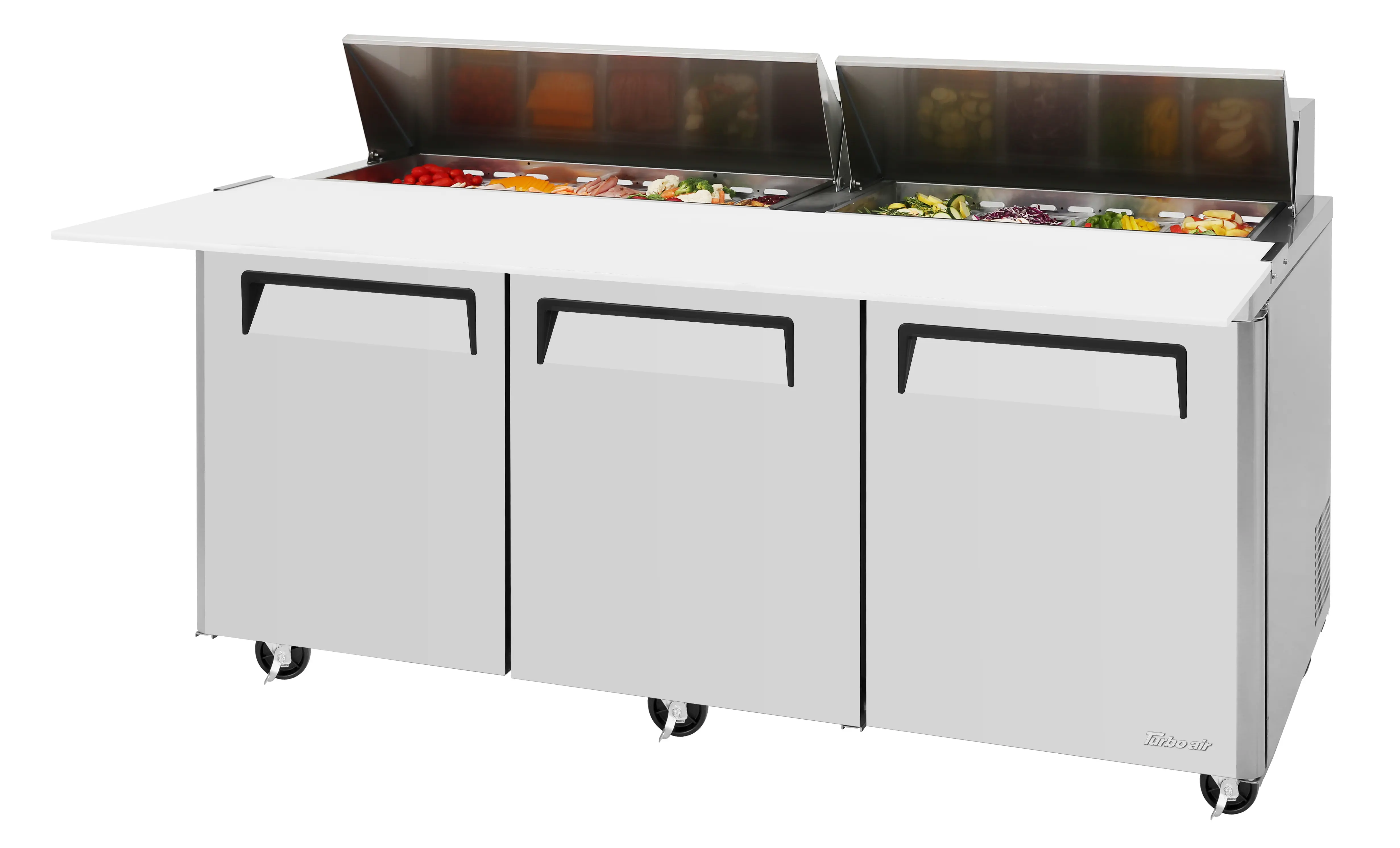 Turbo Air MST-72-18-N 72" M3 Series Sandwich Salad Prep Cooler 18 Pans