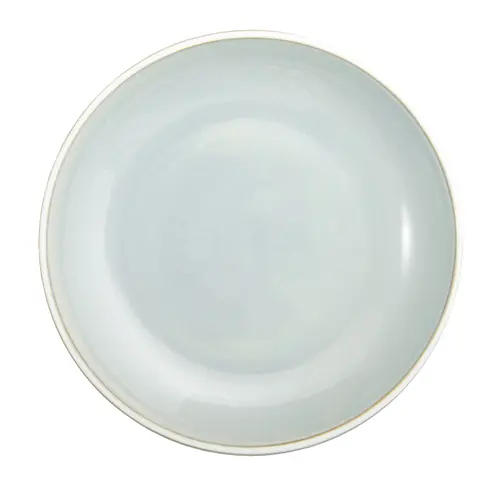 Oneida F1463051282 Studio Pottery Stratus 10.625" Grey Porcelain Deep Plate