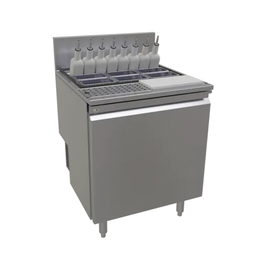 Glastender CPC24 24" x 26" Stainless Steel Cocktail Prep Cooler