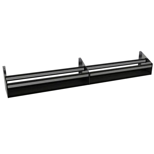 Glastender DSR-72 72" x 10" Stainless Steel Double Speed Rail