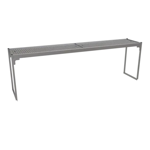 Glastender SOS/SS-78 78" x 15" Stainless Steel 20 Gauge Single Overshelf