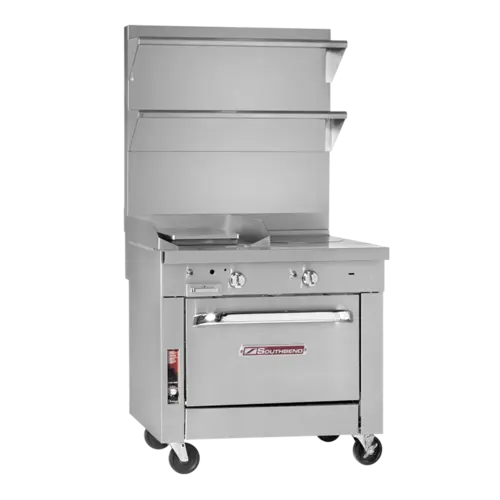 Southbend P32D-HT Platinum 32" Heavy Duty Gas Hot Top & Griddle Range