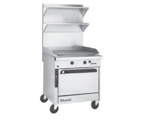 Southbend P36A-TTT Platinum Gas 36" Heavy DutyThermostatic Griddle Range