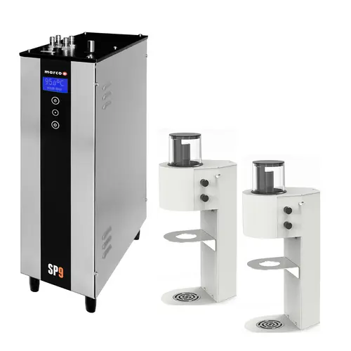 Marco Beverage Systems 1000833WUS SP9 Twin Head Coffee Brewer w/ Under ...