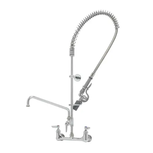 T&S Brass B-0133-ADF12-BC EasyInstall Pre-Rinse Unit w/12"Swing Nozzle ...