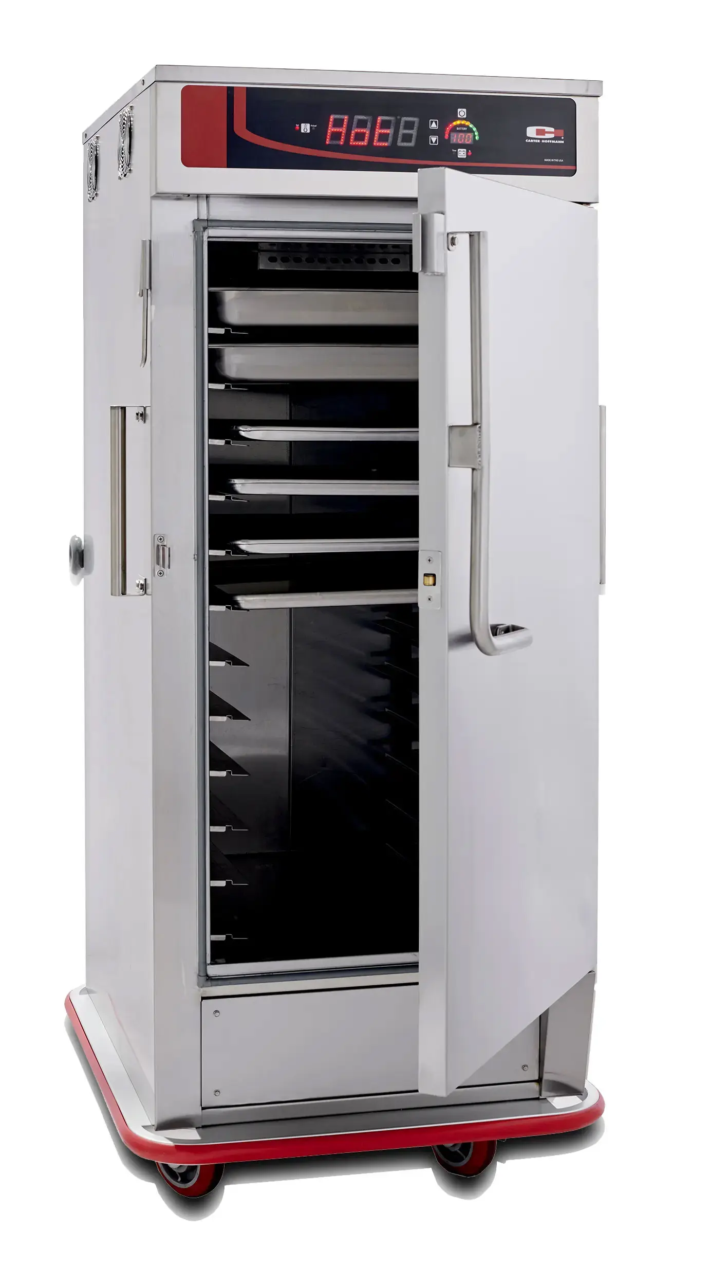 Carter-Hoffmann GTH12 12 Pan Gridless Heated Transport Cart