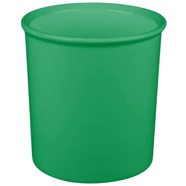 TableCraft CW1680GN Cold 2-1/2 qt. Green Finish Aluminum Salad Dressing ...