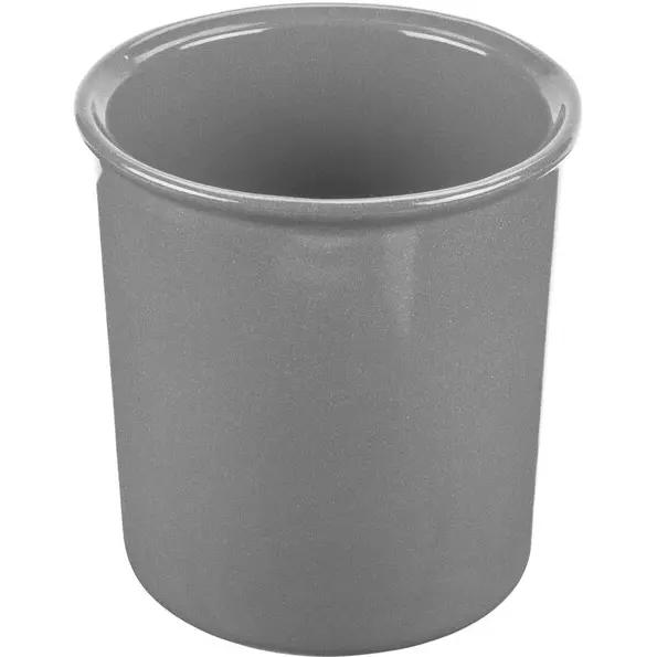 TableCraft CW1680GY Cold 2-1/2 qt. Grey Finish Aluminum Salad Dressing ...