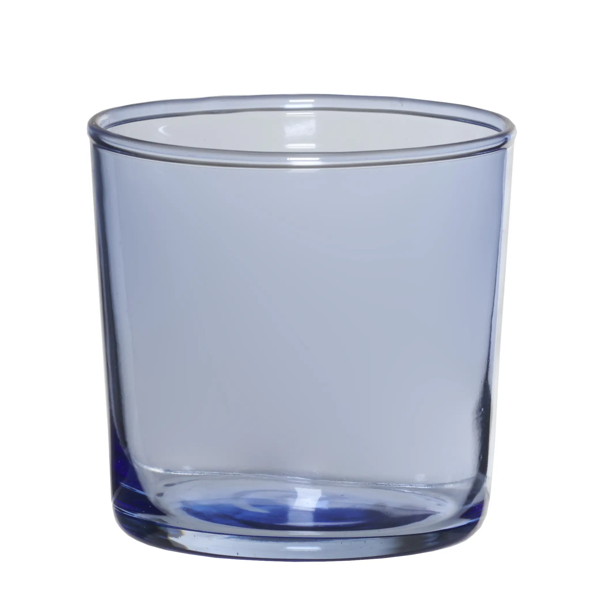 Anchor Hocking 15049L24 Mercado Coastal Blue 12 oz. Rocks Glass - 1 Dozen