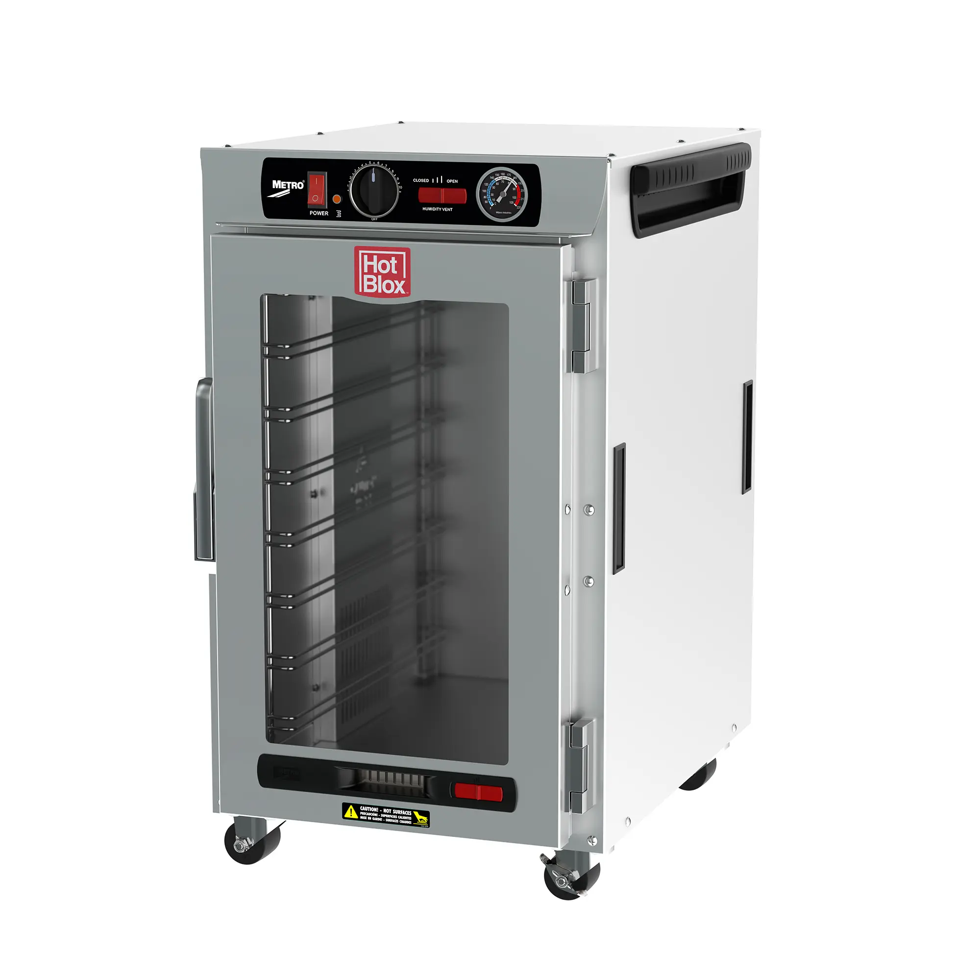 Metro HBCN8-AC-UC HotBlox 8 Pan Undercounter Insulated Holding Cabinet