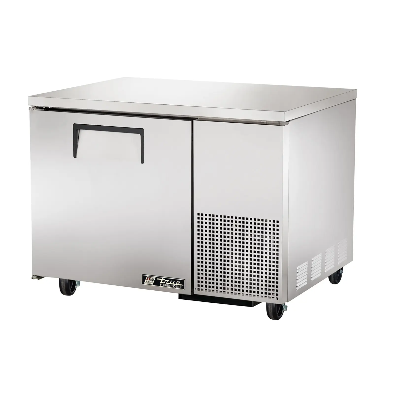 True TUC-44F-HC 44" One-Door Undercounter Freezer w/ Side Mounted ...