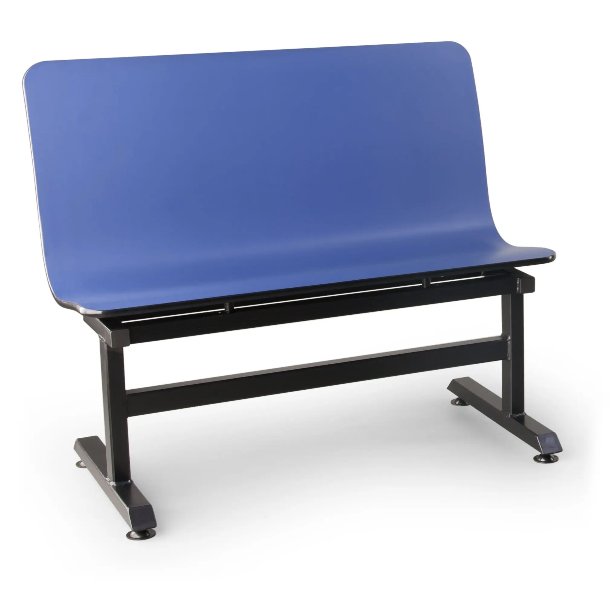Just Chair Manufaturing CONT-BS-47 Contour 47"L Welded Steel Black ...