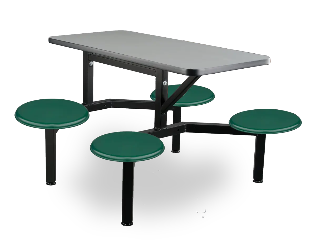 Just Chair Manufaturing CLUS-RD42-4S-BS Cluster 42" Diameter Welded ...