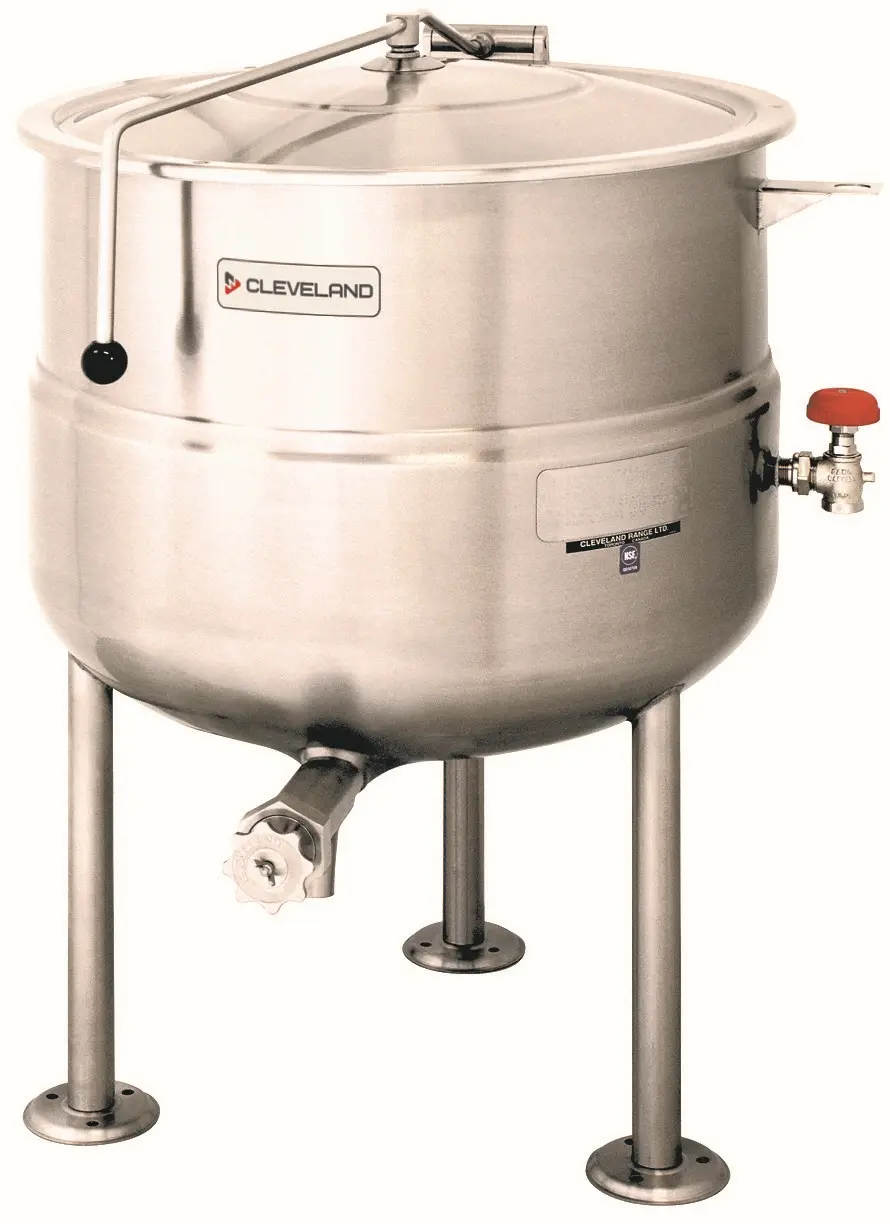 Cleveland Range KDL100 Direct Steam 100 Gallon Kettle w/ Steam Control ...
