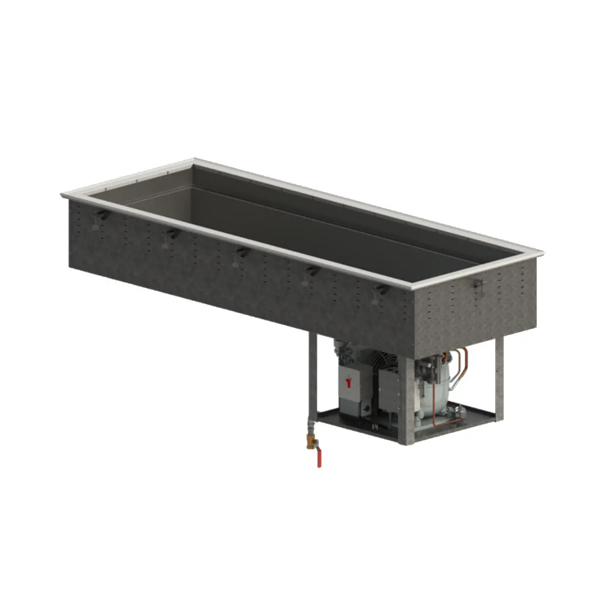 Vollrath FC-4CP-03120-N 3 Pan NSF7 Refrigerated Modular Cold Pan Drop-In