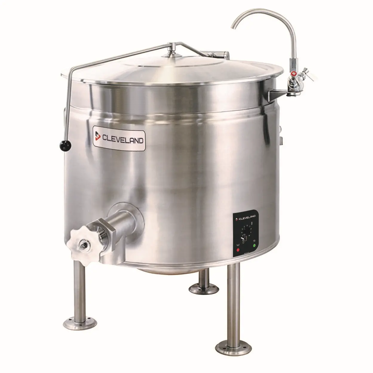 Cleveland Range KEL40SH Short Electric 40 Gal Full Jacketed Stationary ...