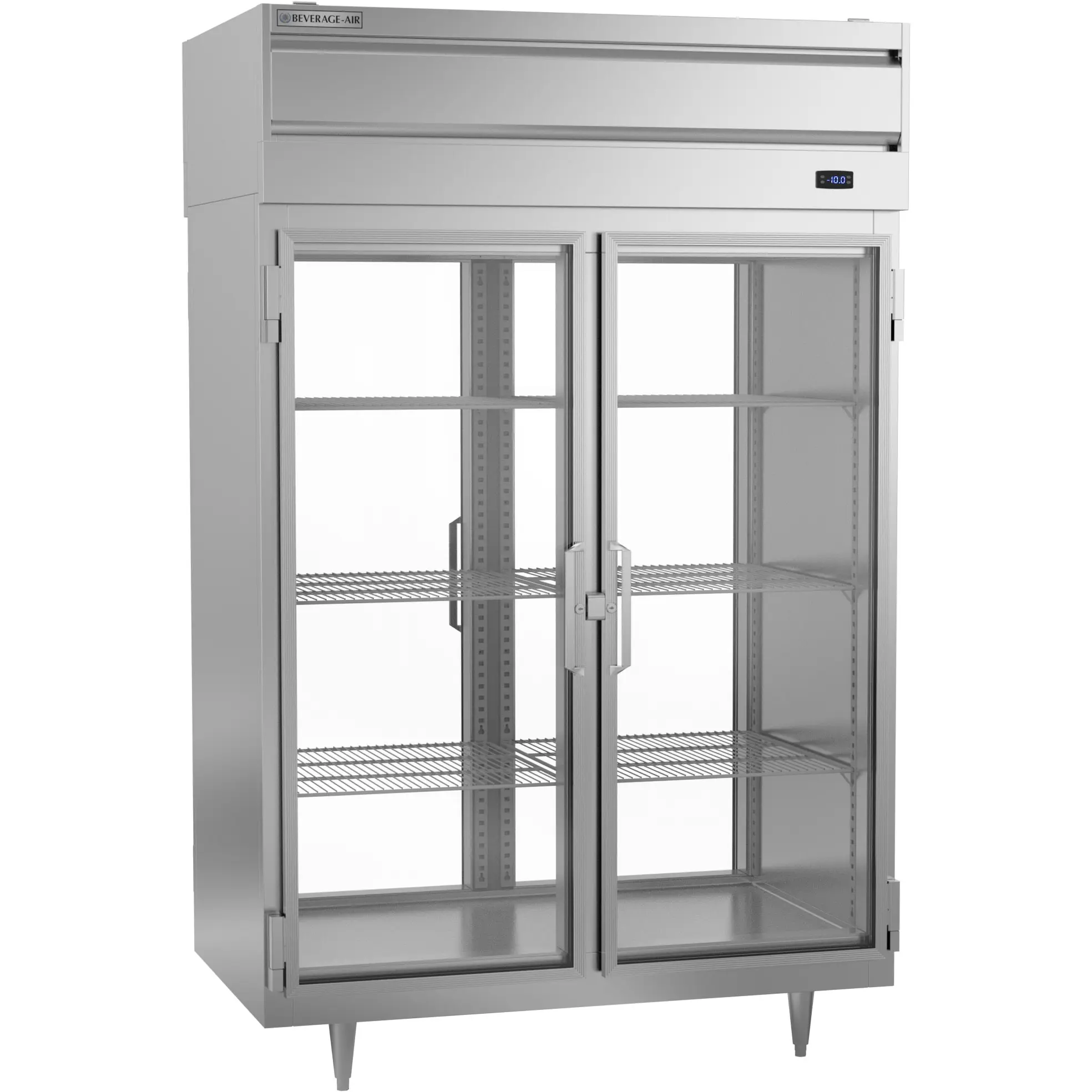 Beverage Air PFD2HC-1BG 48.33 cuft. Two-Section Pass-Thru Freezer w/ 4 ...