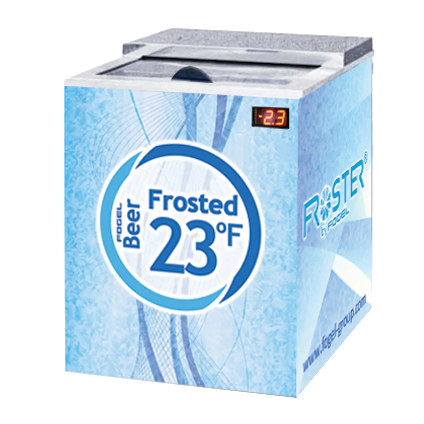 Fogel FROSTER-B-25-HCB 26" Horizontal Beer Froster One-Section Underbar ...