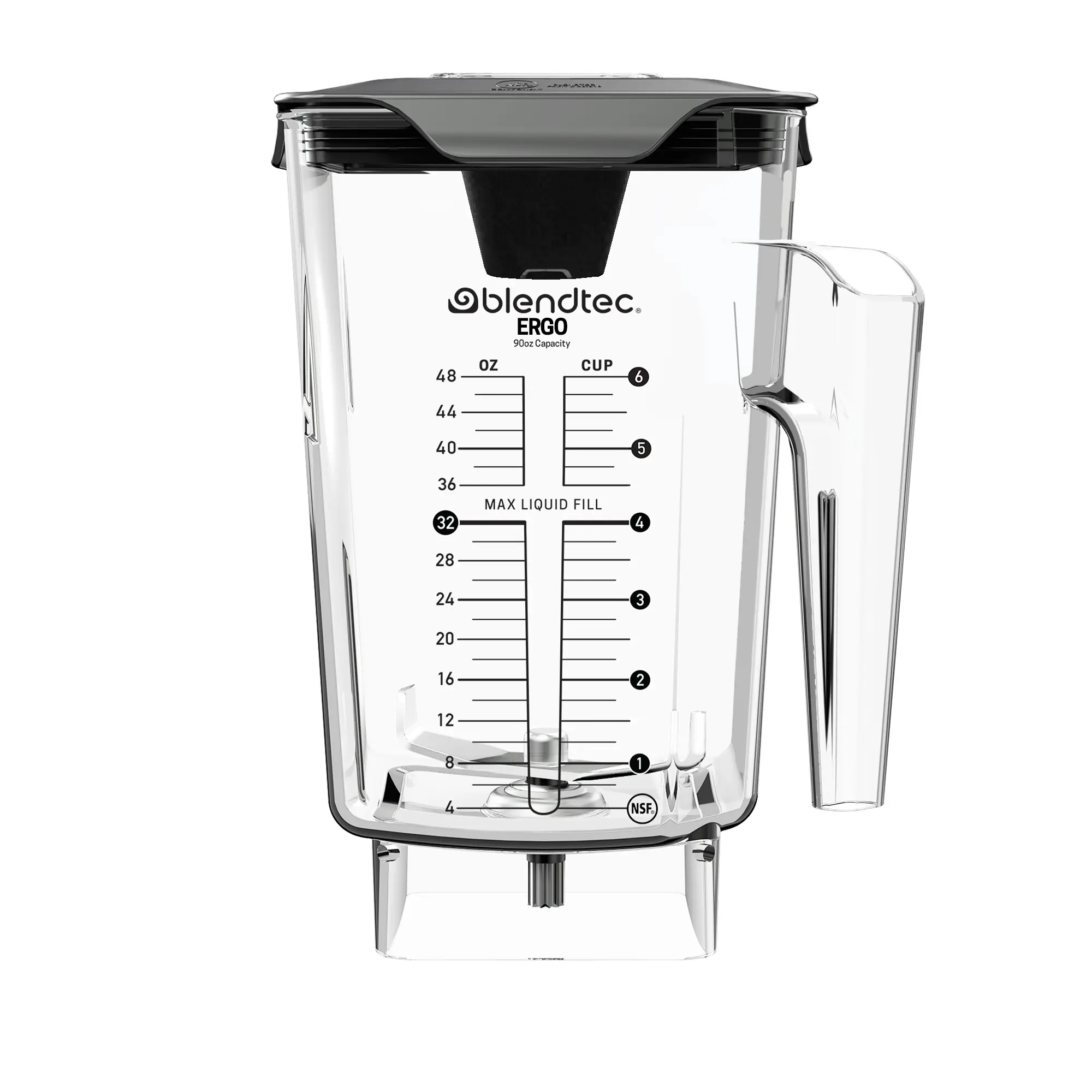 Blendtec 40-632-60 WildSide­™ Ultra Blunt Blade Tech Blender Jar