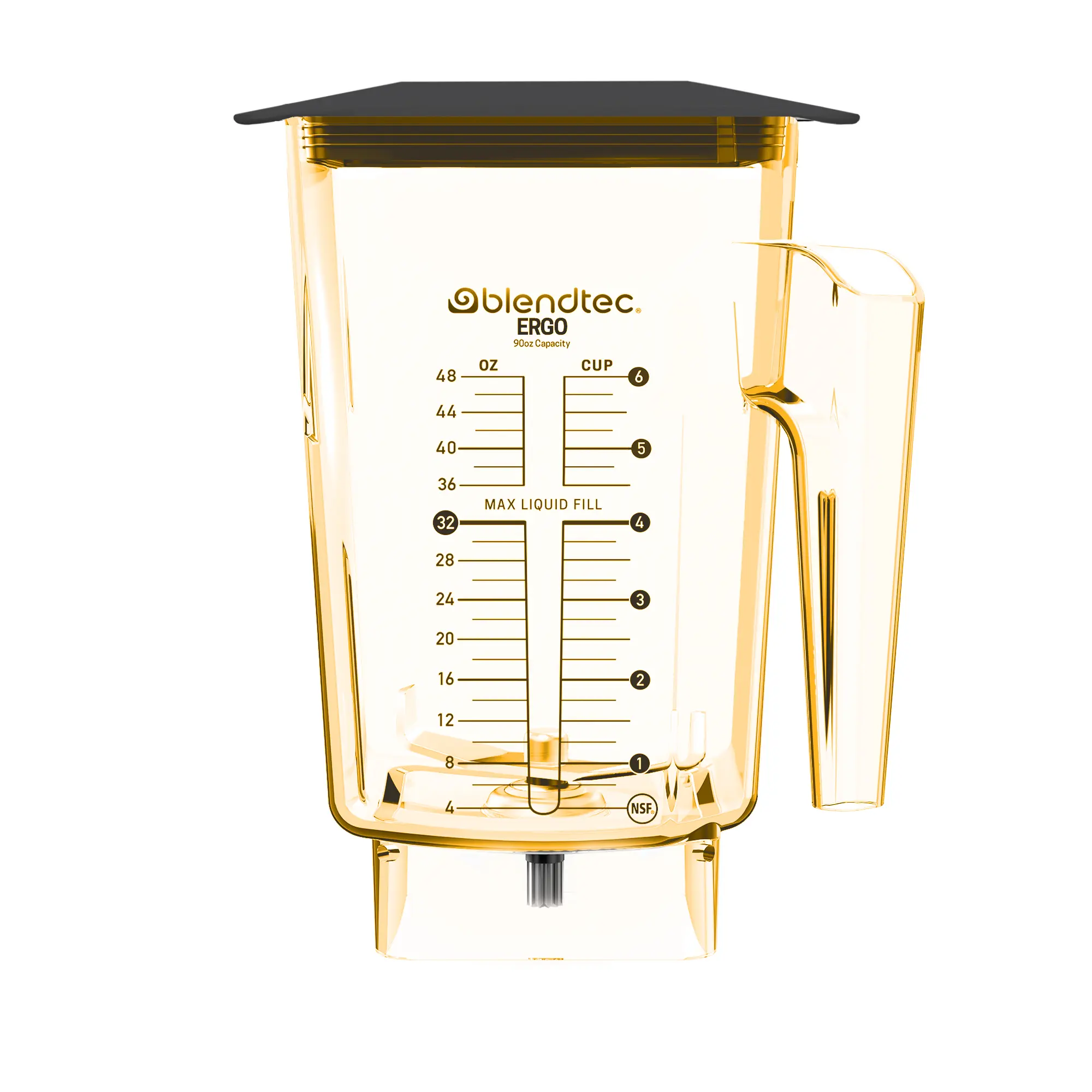Blendtec 40-630-68 WildSide­™Ergo 48 oz. Yellow Tritan™ Copolyester ...