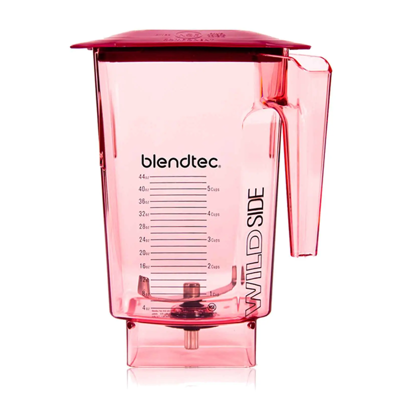 Blendtec 40-710-14 WildSide™ 90 oz. Red Tritan™Copolyester Blender Jar ...