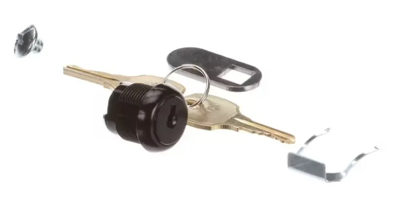 True 934614 OEM TBB-24 Bar Cooler Replacement Cylinder Lock Kit w/ Keys