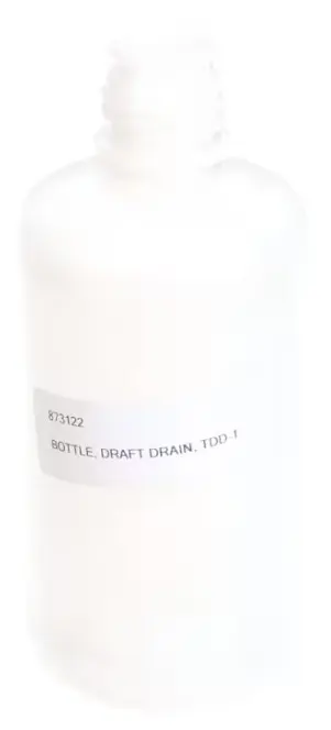True 873122 OEM Beer Dispenser Replacement 32 Ounce Draft Drain Bottle