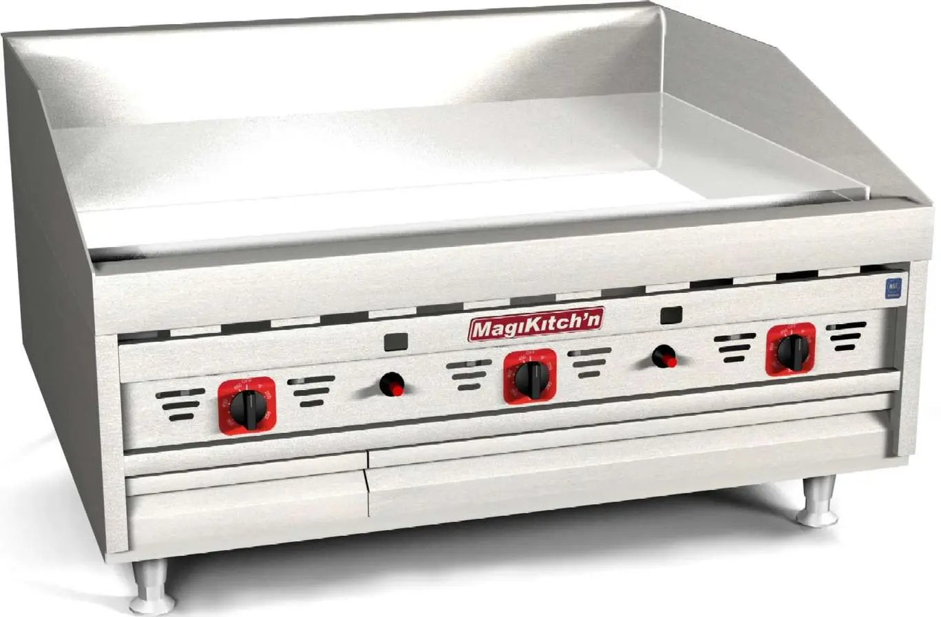 Magikitch'n MKG-60 60" Countertop Gas Flat Griddle | ACityDiscount